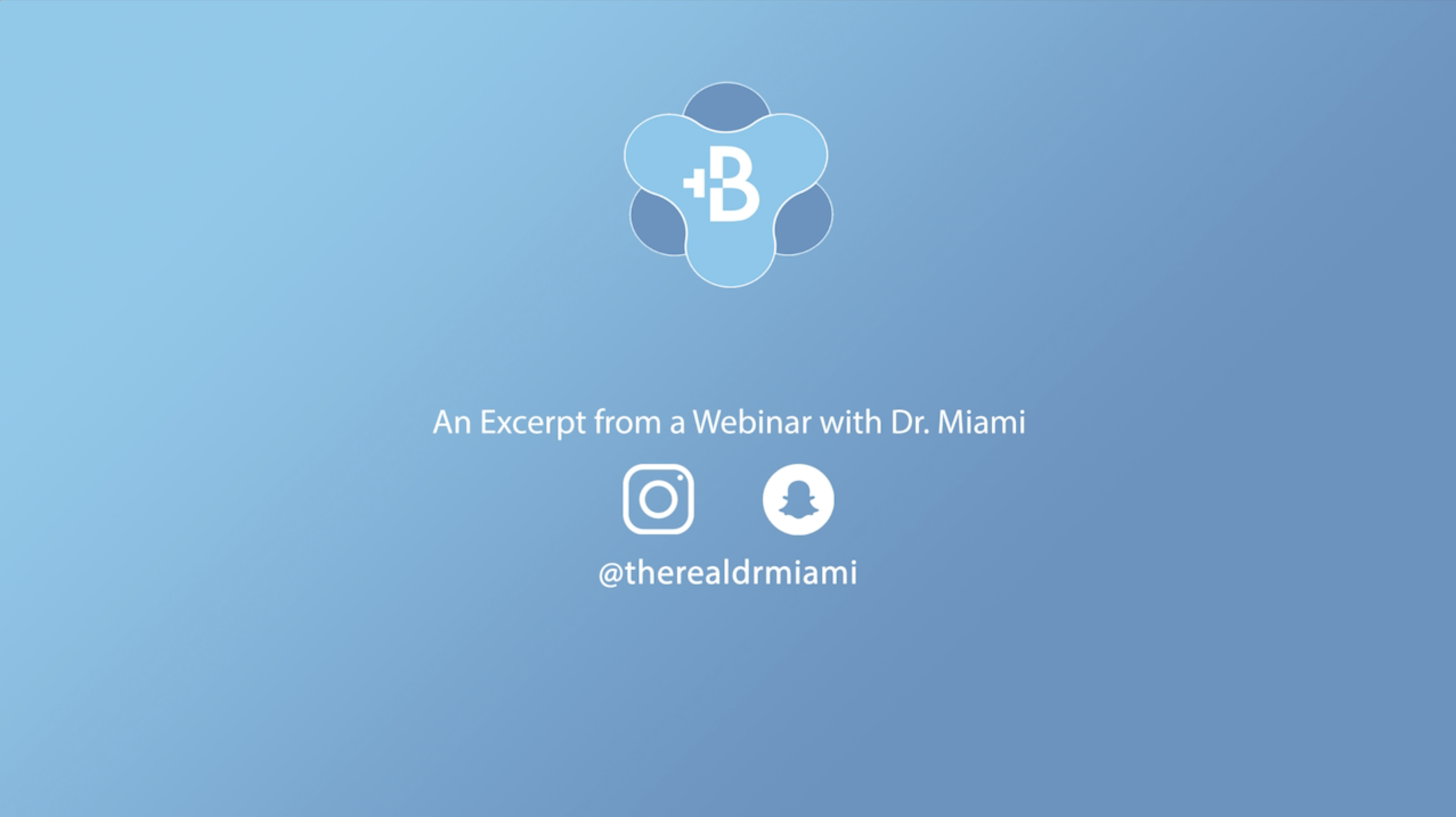 Dr. Miami screenshot title slide – BuildMyHealth